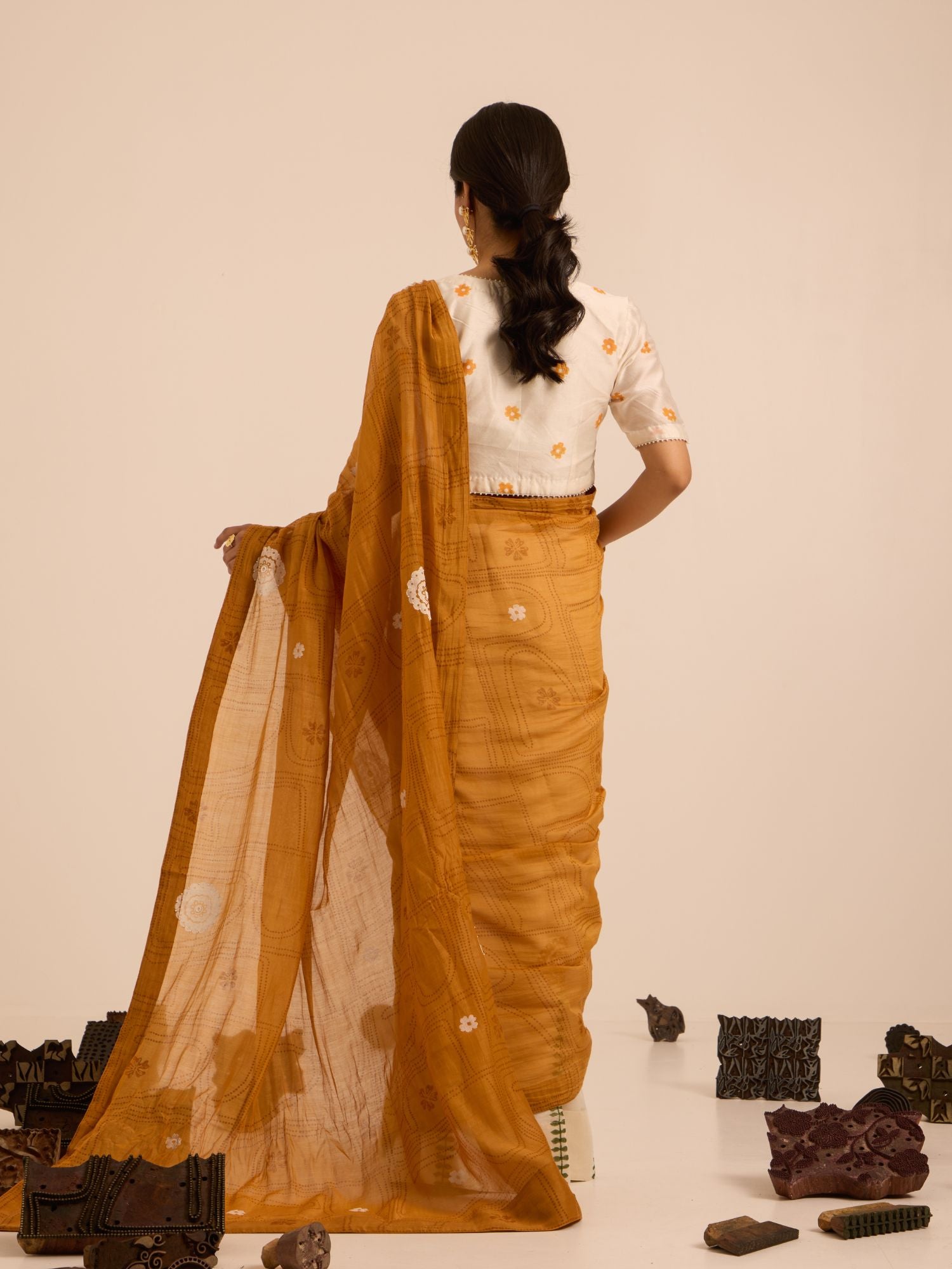 Saantha Signature|Vritti Chanderi Saree